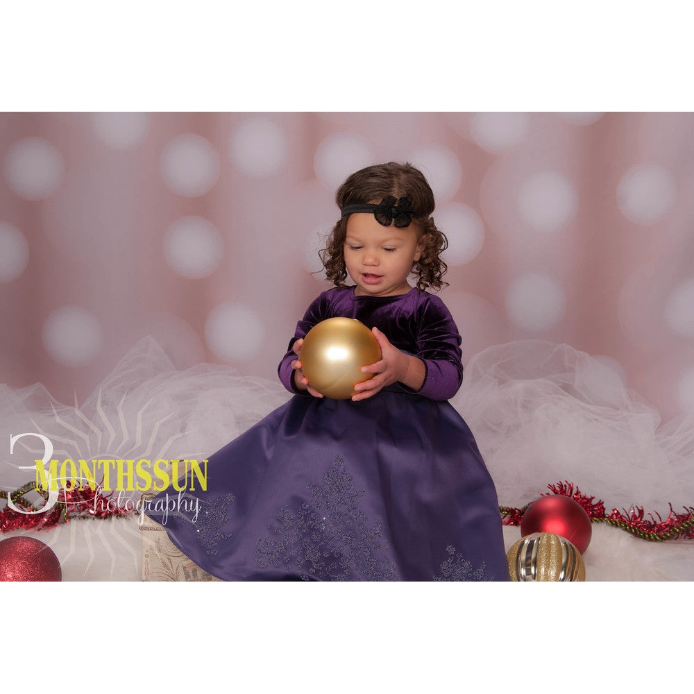 Mocha Bokeh Printed Backdrop | Backdrop Express Mocha Bokeh Printed ...
