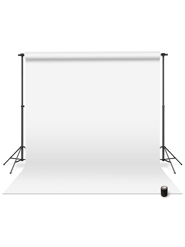 Bright White Seamless Backdrop | Seamless Paper Roll – Backdrop Express ...