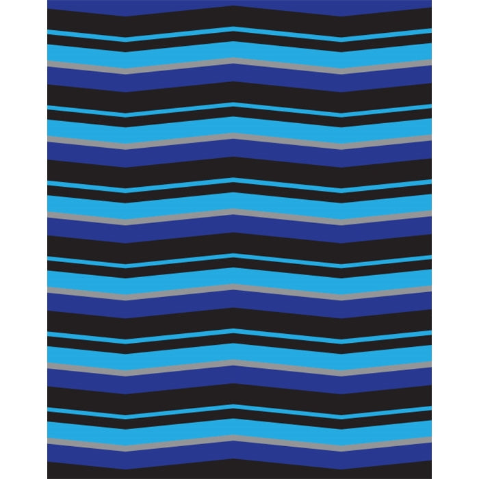Deep Blue & Aqua Chevron Printed Backdrop | Backdrop Express Deep Blue ...