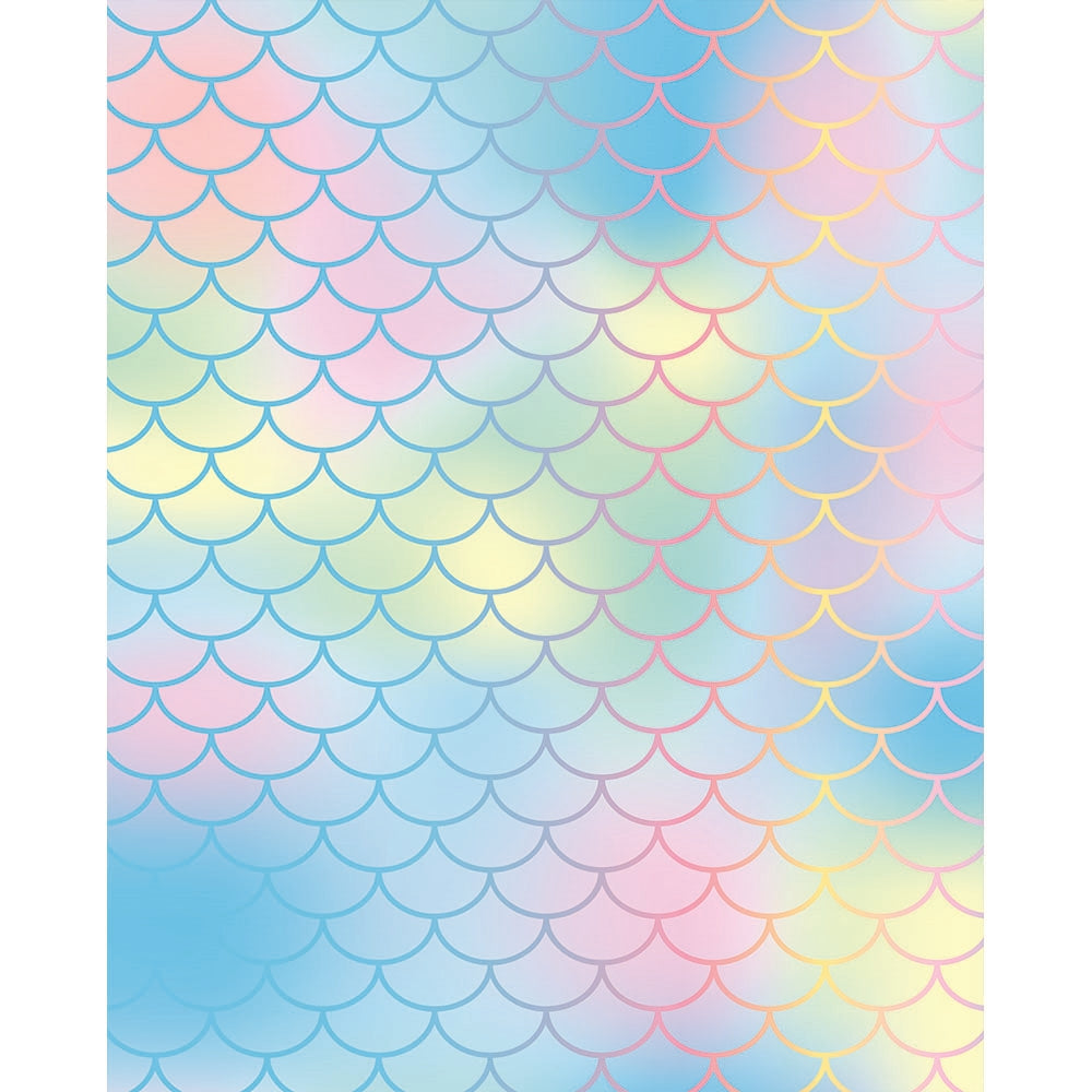 Pastel Mermaid Background Mermaids Photography Backdrop Vinyl Girls