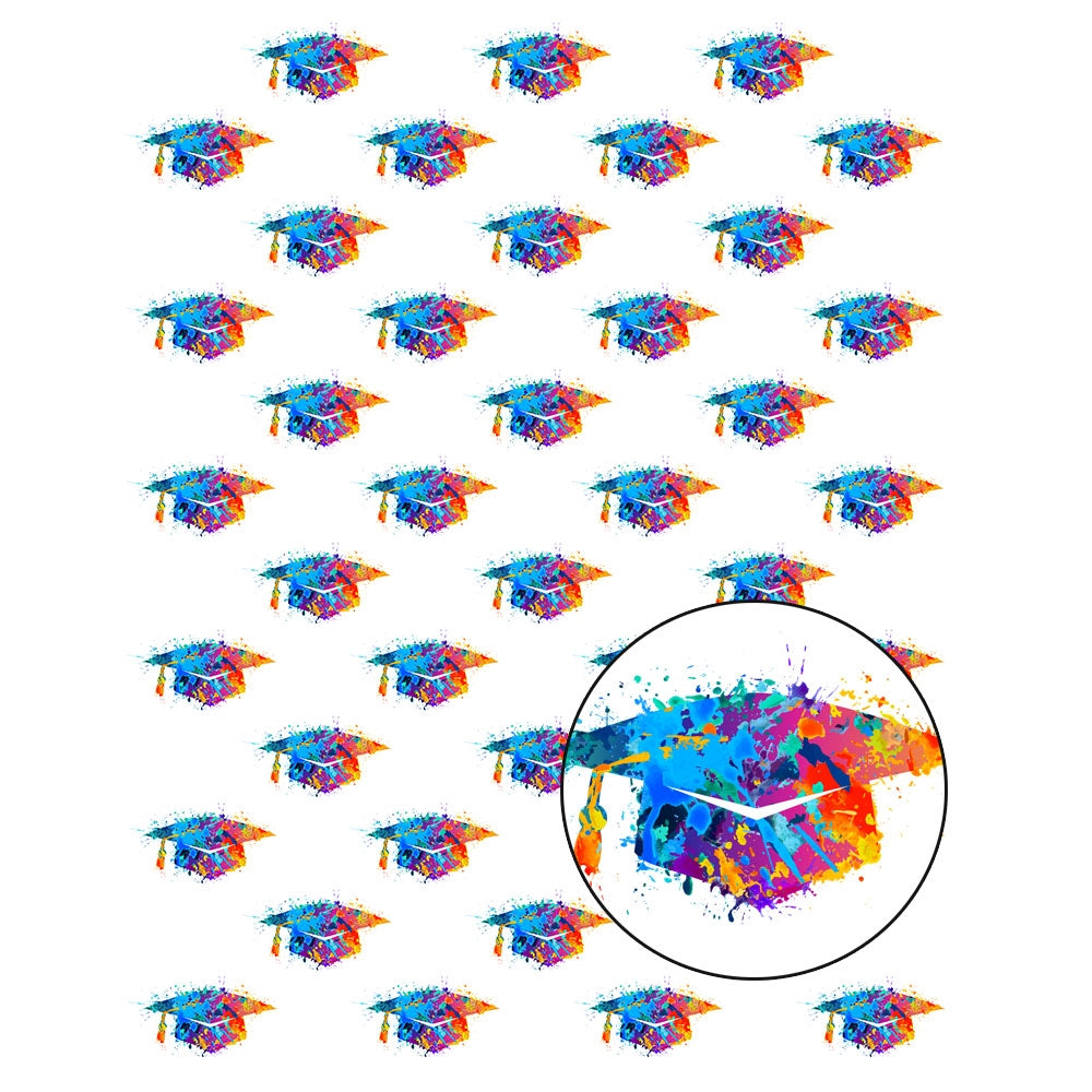 Painted Caps Printed Backdrop | Backdrop Express Painted Caps Printed ...