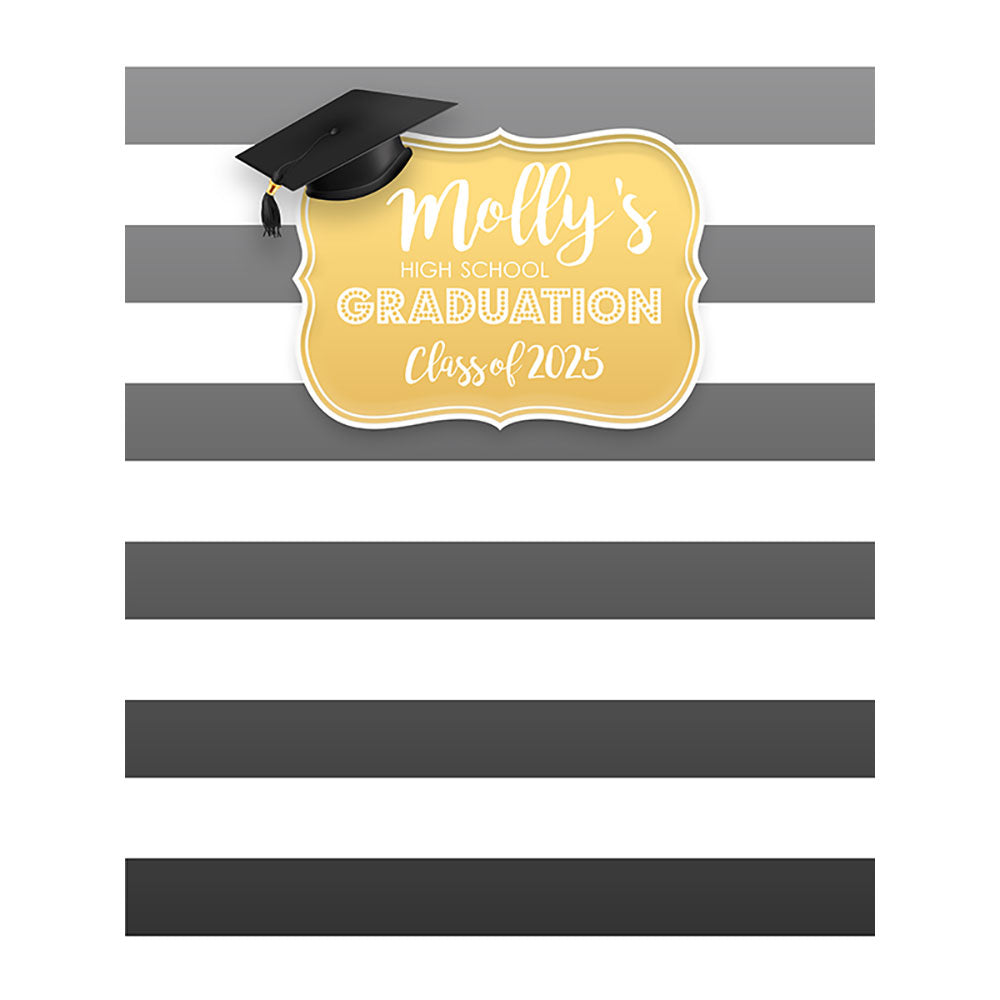 Custom Graduation Backdrop | Backdrop Express Custom Graduation ...