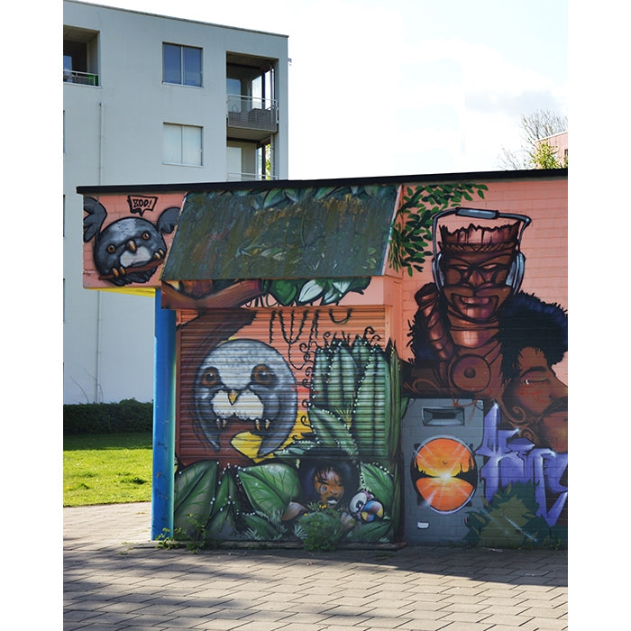 Graffiti Storefront Printed Backdrop | Backdrop Express Graffiti ...