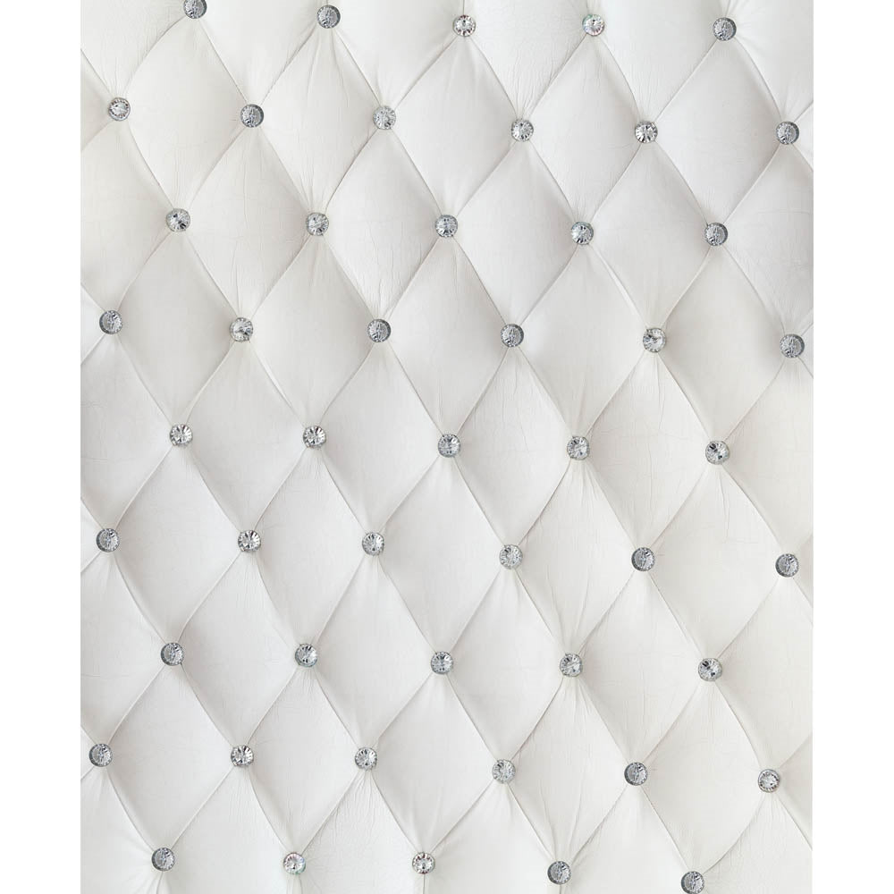 Dazzling White Tufted Printed Backdrop | Backdrop Express Dazzling ...