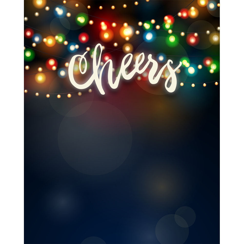 Holiday Cheer Printed Backdrop | Backdrop Express Holiday Cheer Printed ...