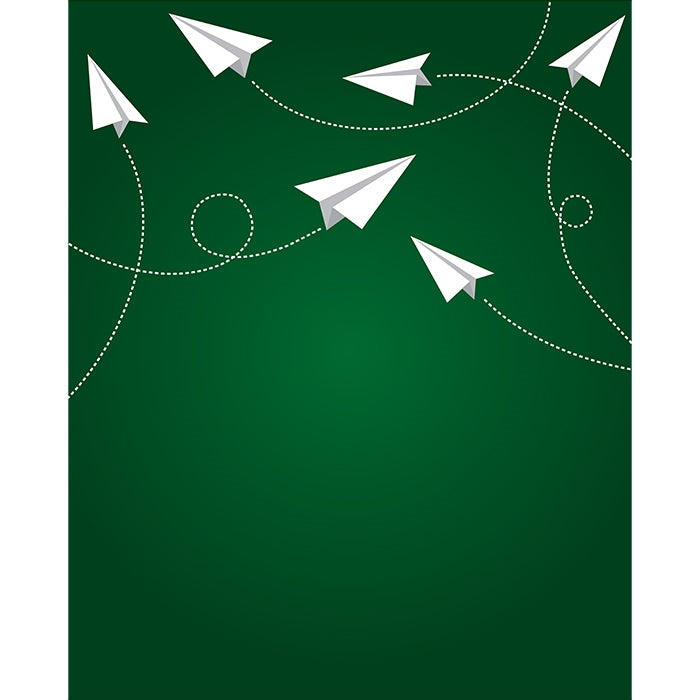 Paper Planes Printed Backdrop | Backdrop Express Paper Planes Printed ...