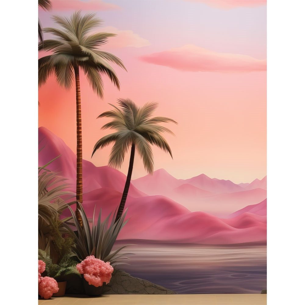 Barbie Beach Printed Backdrop | Backdrop Express Barbie Beach Printed ...