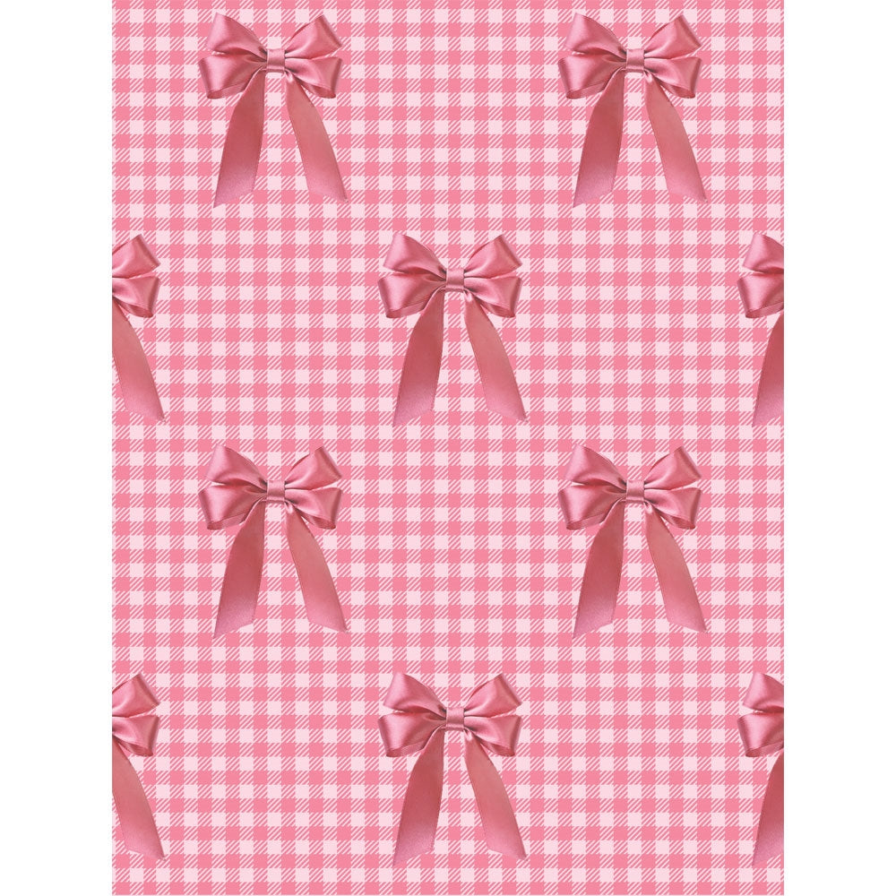 Barbie Bows Printed Backdrop | Backdrop Express Barbie Bows Printed ...