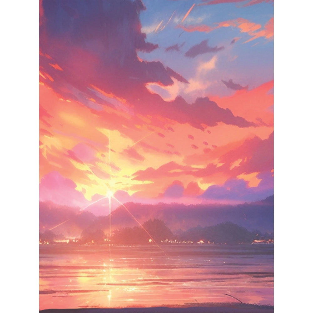 Barbie Sunset Printed Backdrop | Backdrop Express Barbie Sunset Printed ...