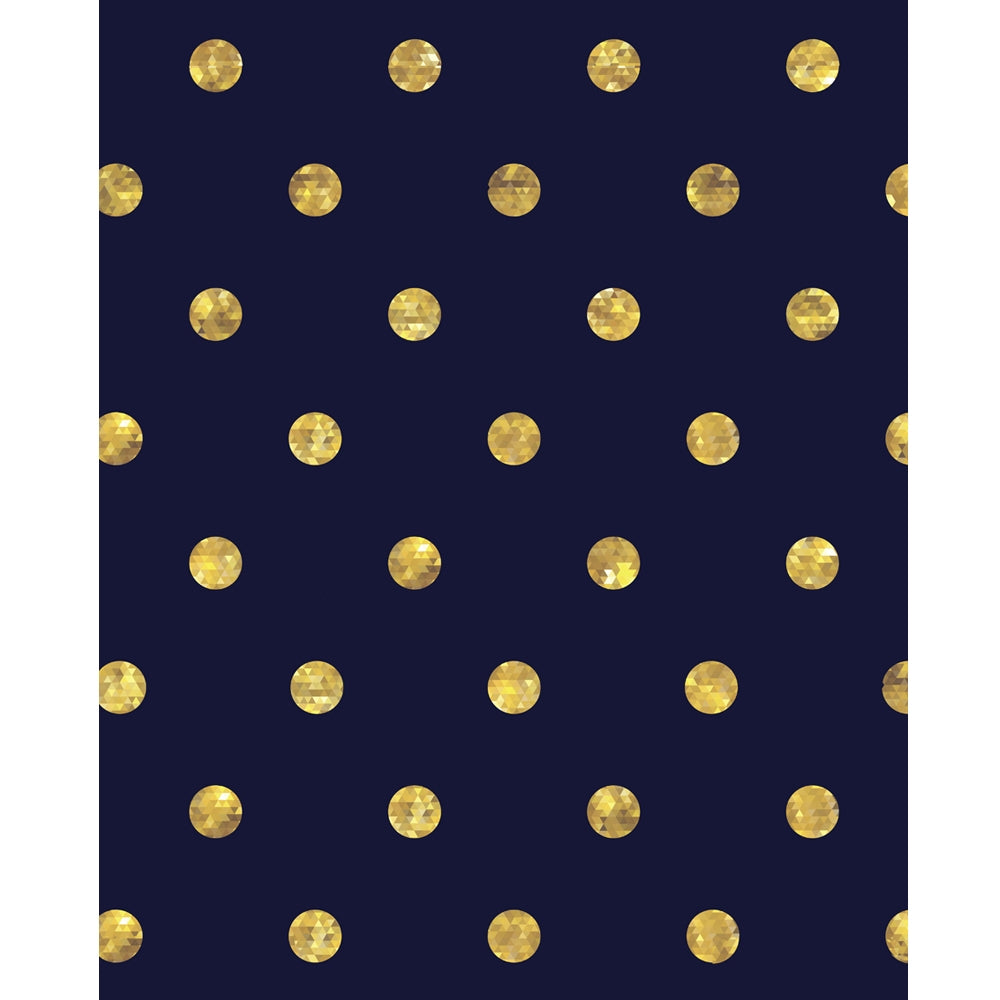 Navy Blue Polka Dot Background