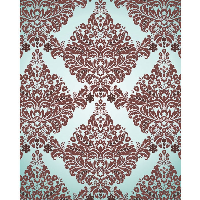 White & Maroon Damask Printed Backdrop | Backdrop Express White ...