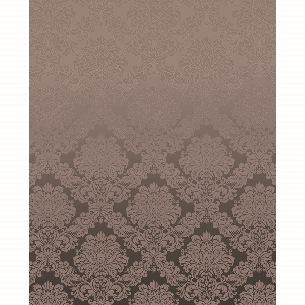 Mocha Damask Printed Backdrop | Backdrop Express Mocha Damask Printed ...