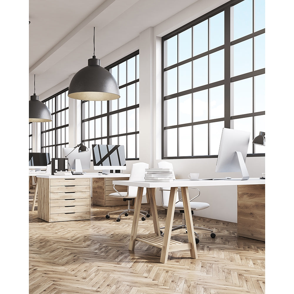 Modern Office Printed Backdrop | Backdrop Express Modern Office Printed ...