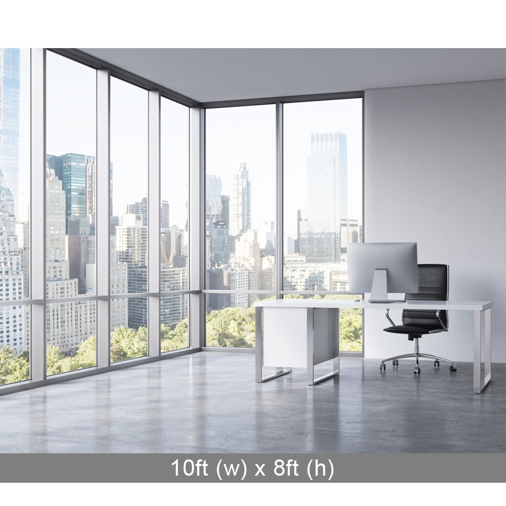 Corner Office Printed Backdrop | Backdrop Express Corner Office Printed ...