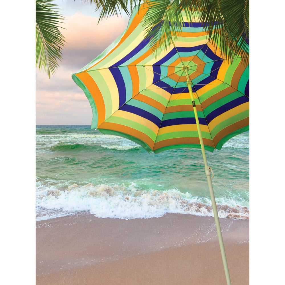 Morning Beach Printed Backdrop | Backdrop Express Morning Beach Printed ...