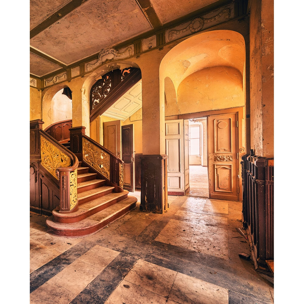 Classic Entryway Printed Backdrop | Backdrop Express Classic Entryway ...