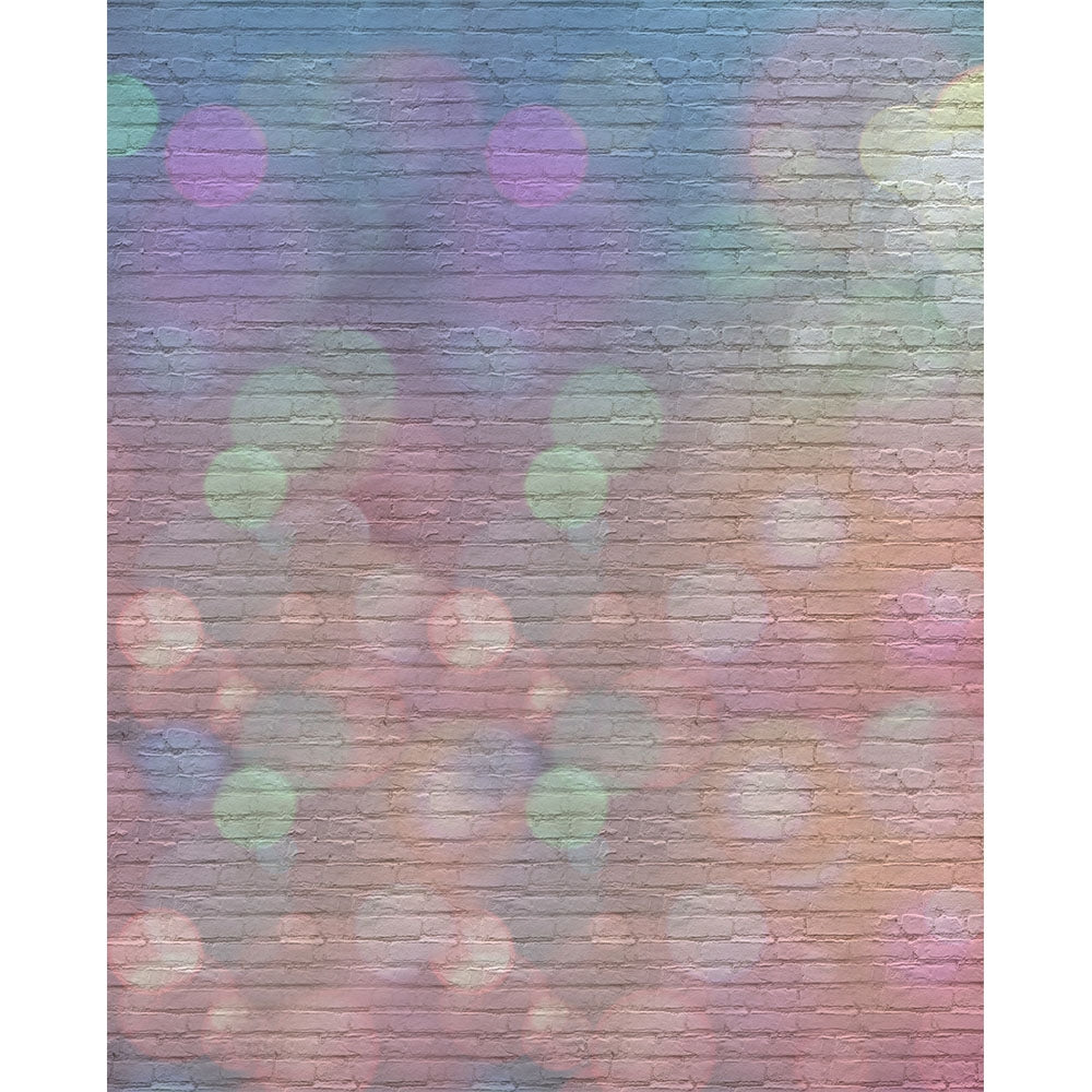 Brick Bokeh Printed Backdrop | Backdrop Express Brick Bokeh Printed ...
