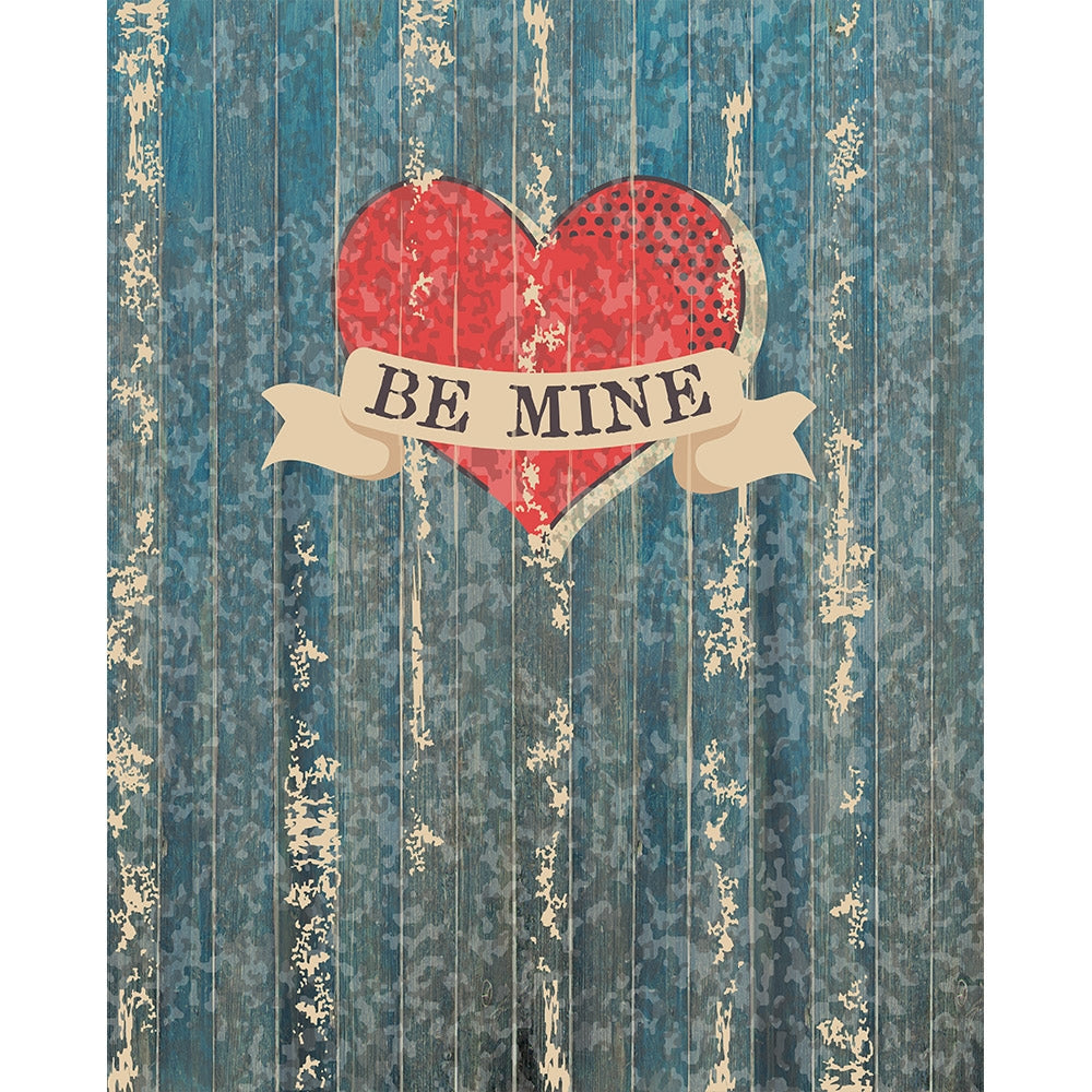 Be Mine Planks Printed Backdrop | Backdrop Express Be Mine Planks ...